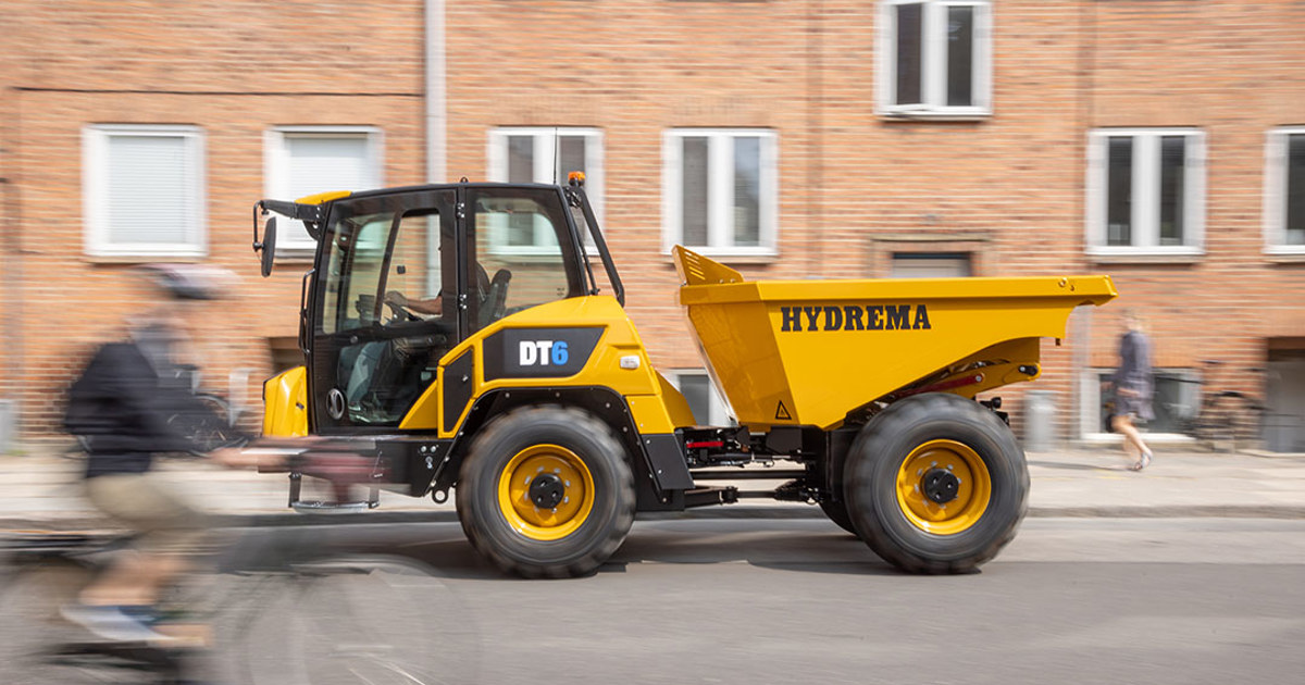 Hydrema DT6: Innovative, bæredygtig og fuldt elektrisk dumper